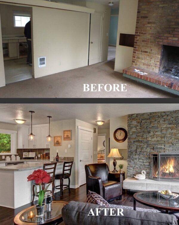 Open Floor Plan Remodel Before And After - A Comprehensive Analysis